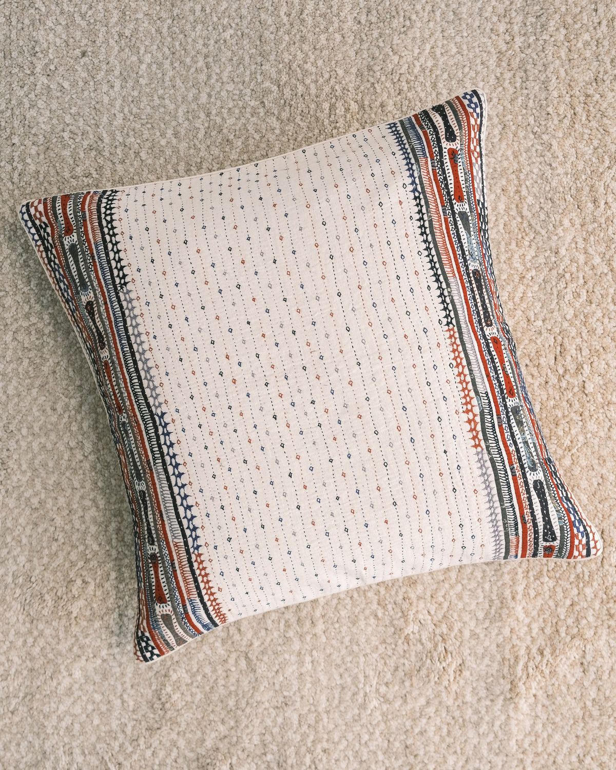 Kachchh Embroidery - 24" Cushion Cover - Dhebaria Rabari - Bramble– MAIWA