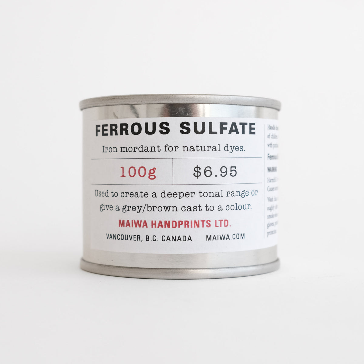 Ferrous Sulfate– MAIWA