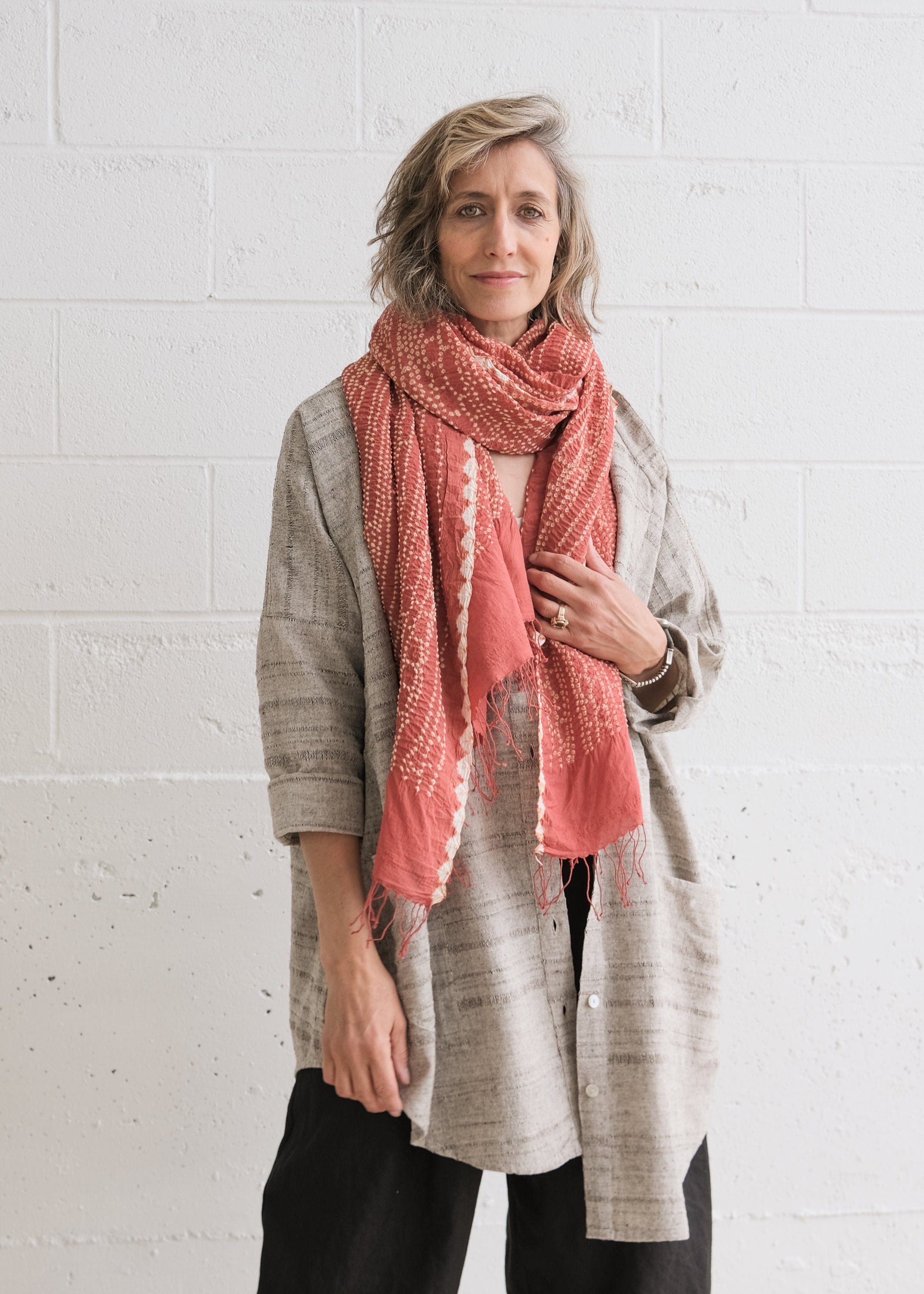 Shibori & Bandhani Scarves & Shawls– MAIWA