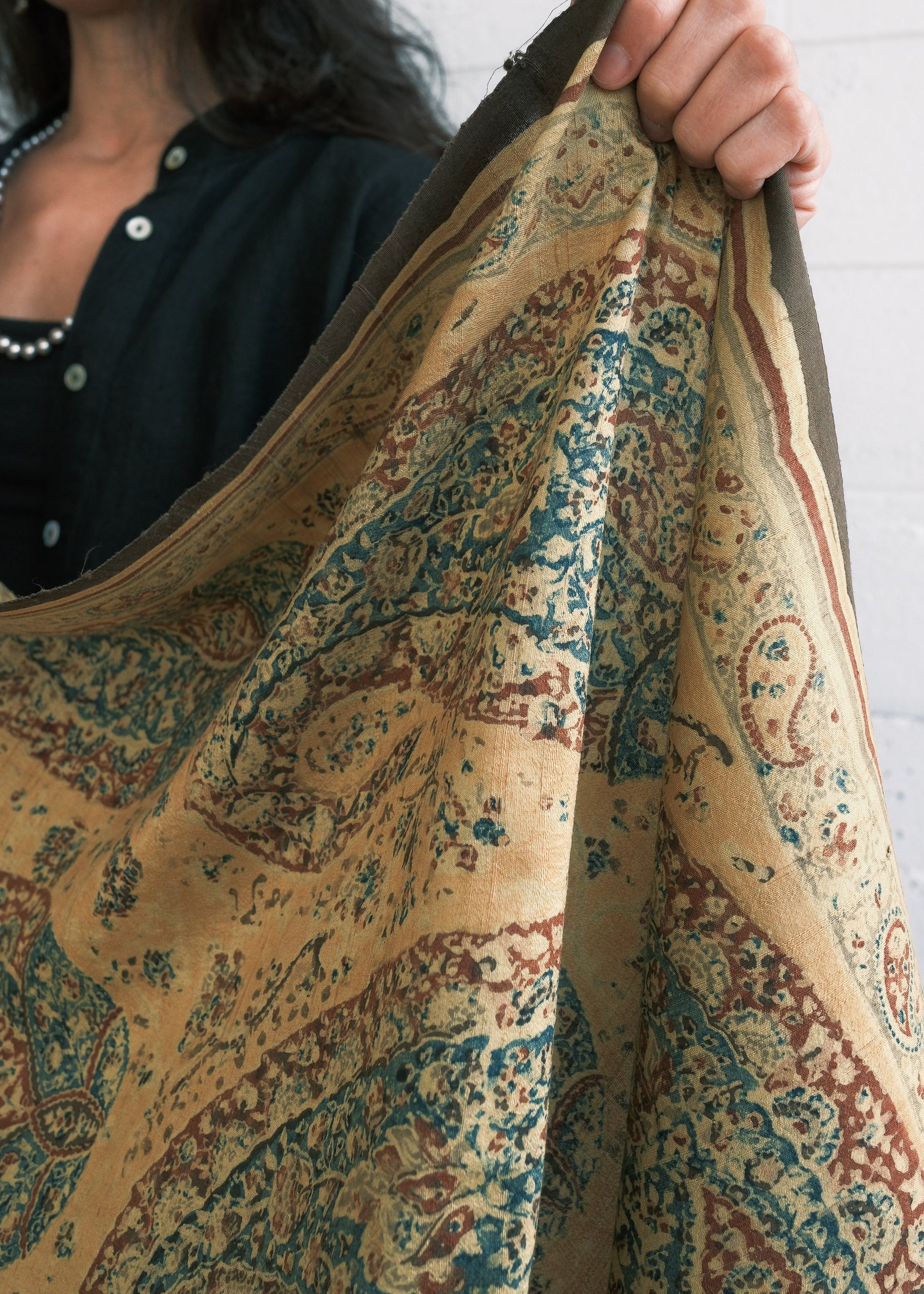 Block Printed Shawls from Maiwa– MAIWA