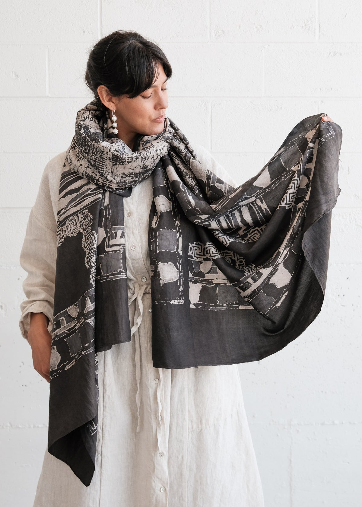 Block Printed Shawls from Maiwa– MAIWA