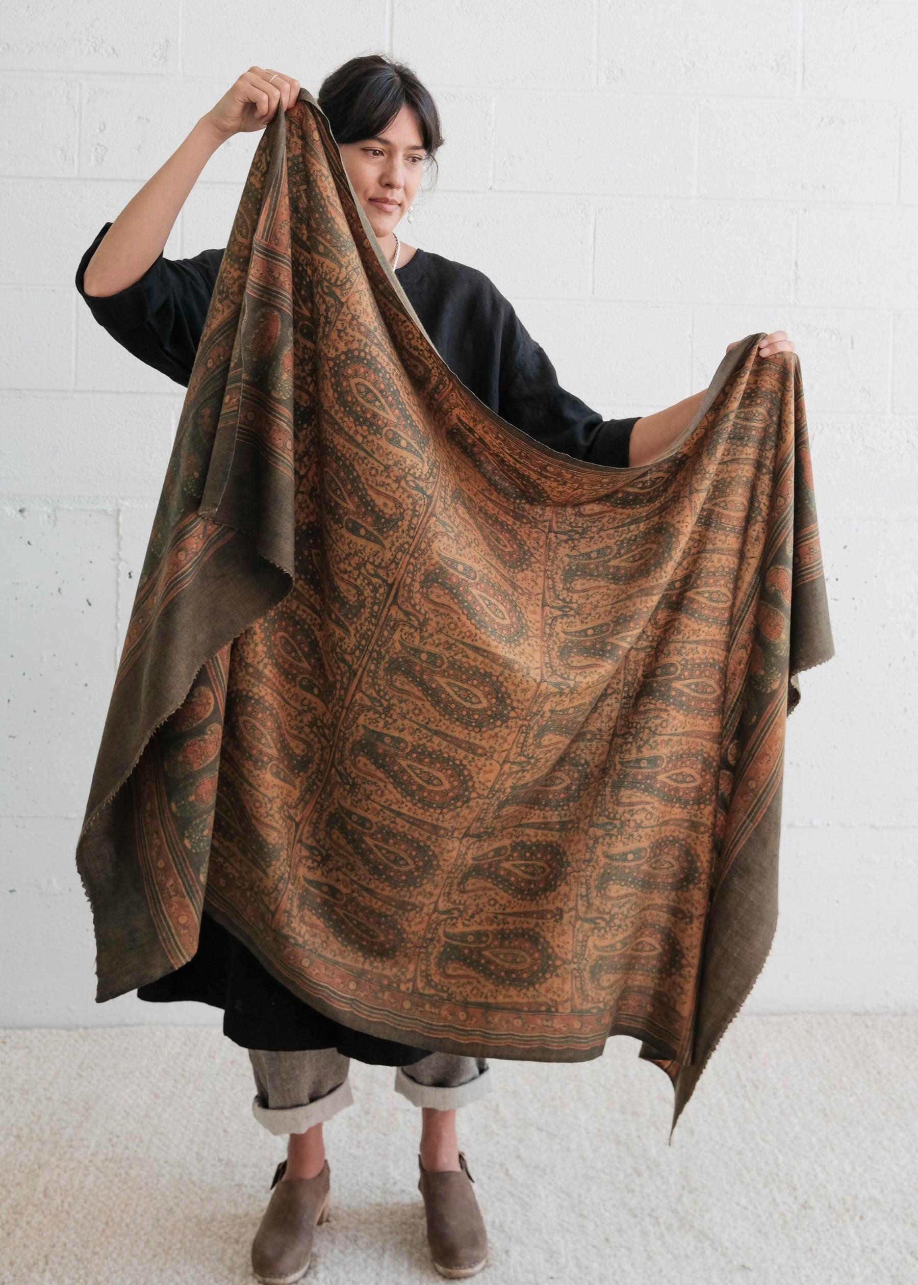 Block Printed Shawls from Maiwa– MAIWA