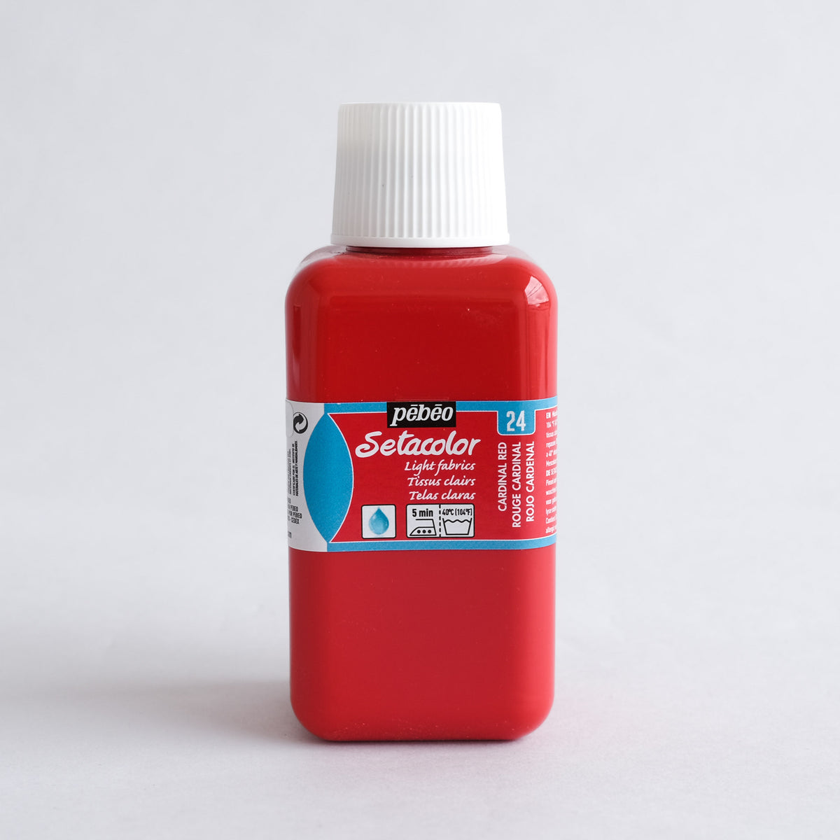 Setacolor Transparent 250 ml Cardinal Red 24– MAIWA