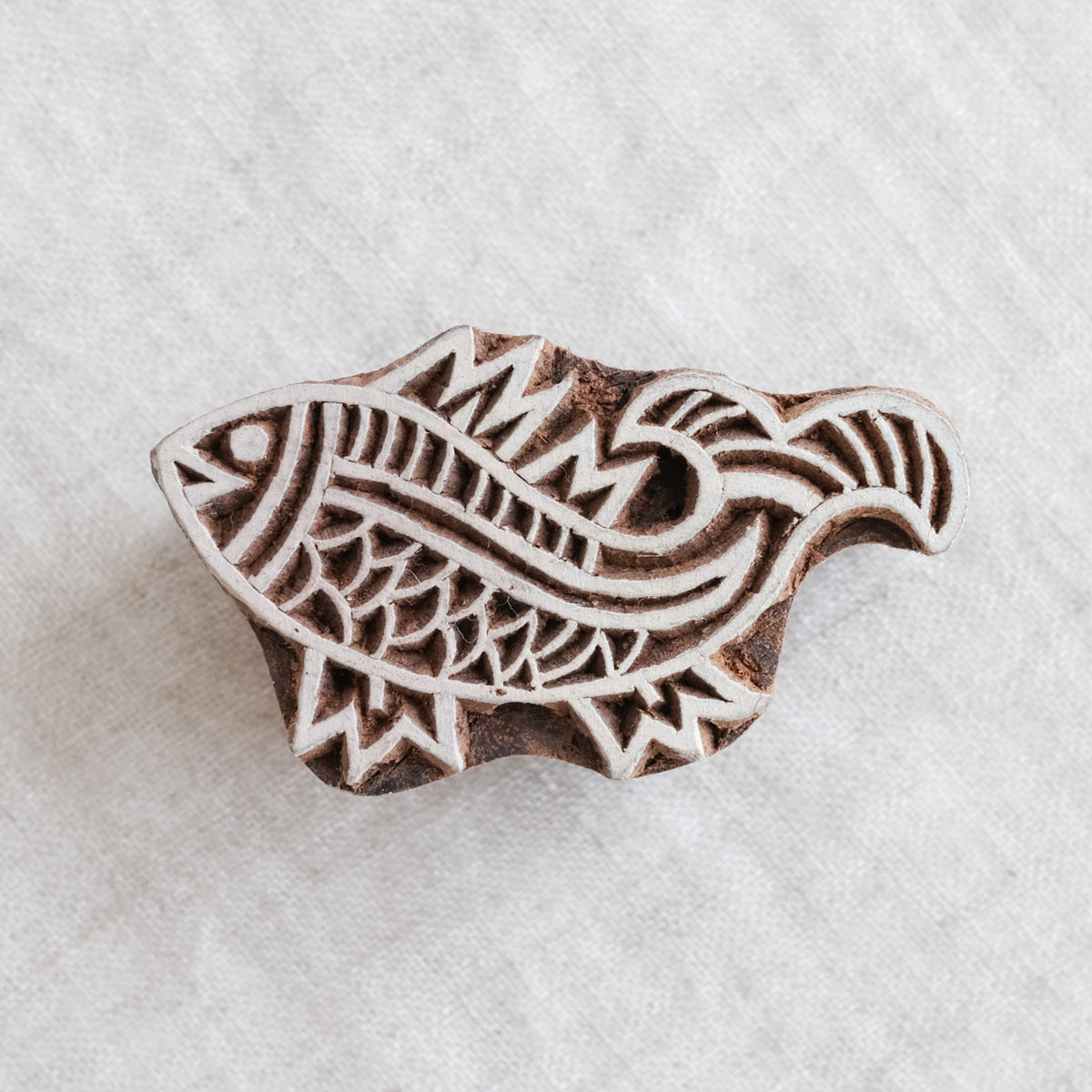 Wood Block - Fanciful Fish– MAIWA
