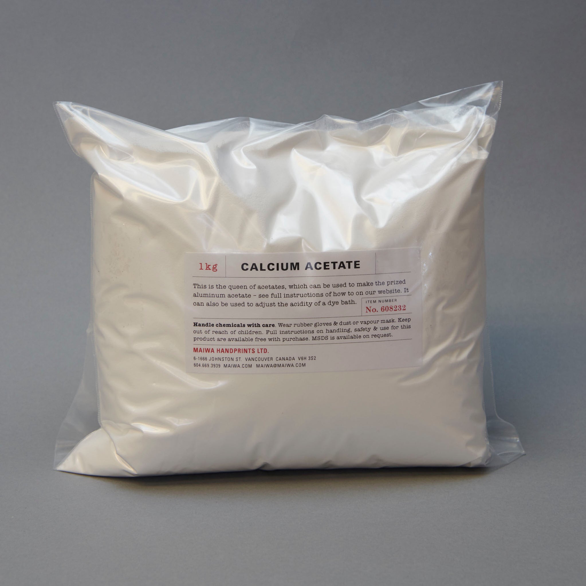 Calcium Acetate– MAIWA