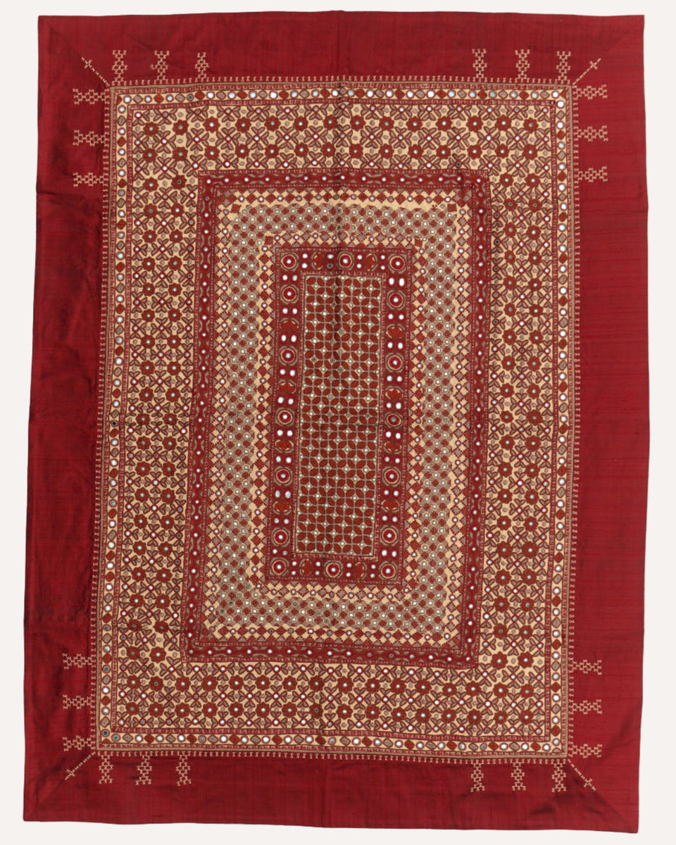 Kachchh Hand Embroidered Wall Hanging - Sodha Rajput - Piece #15a– MAIWA