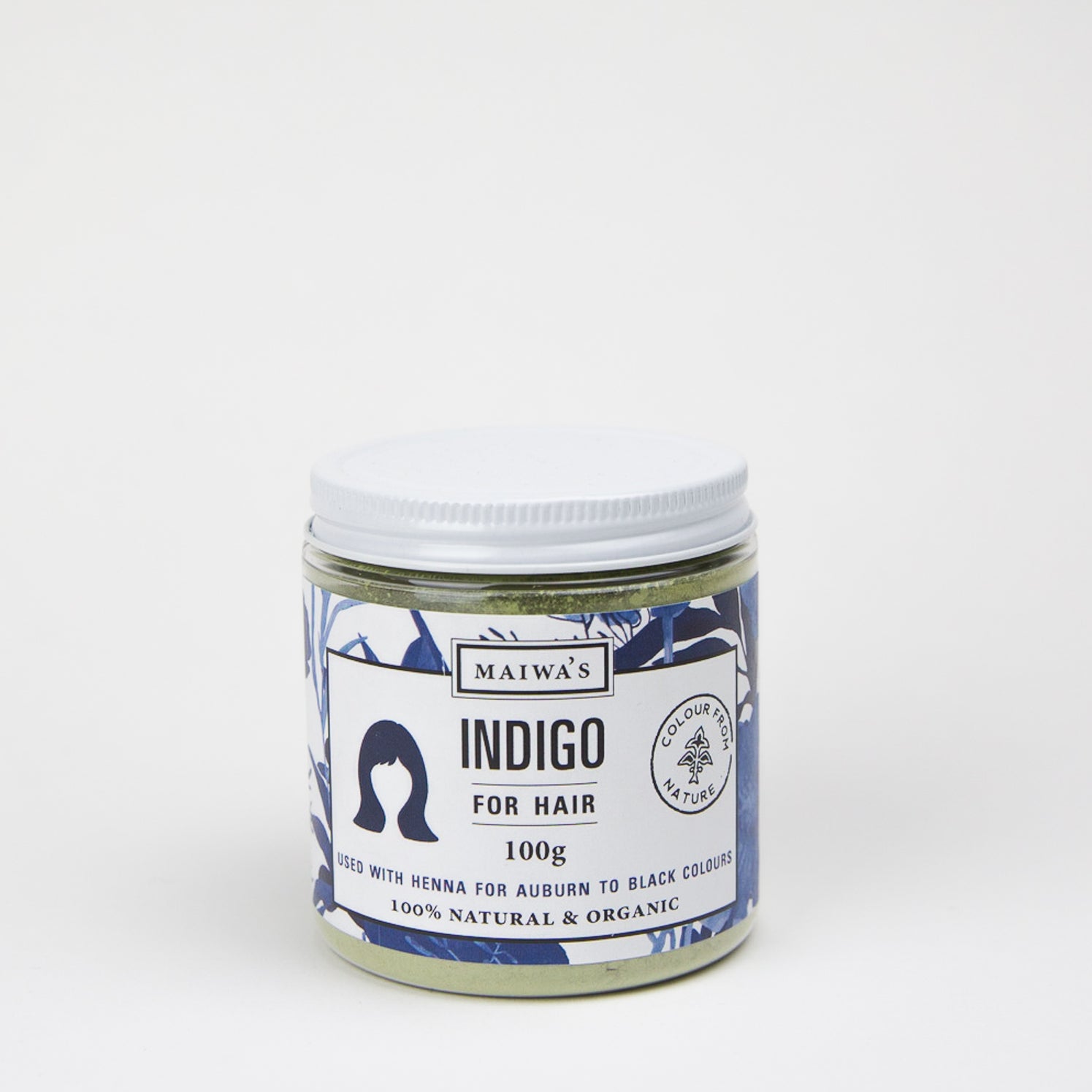 Natural Hair Dye - Indigo Leaf Powder 100g– MAIWA