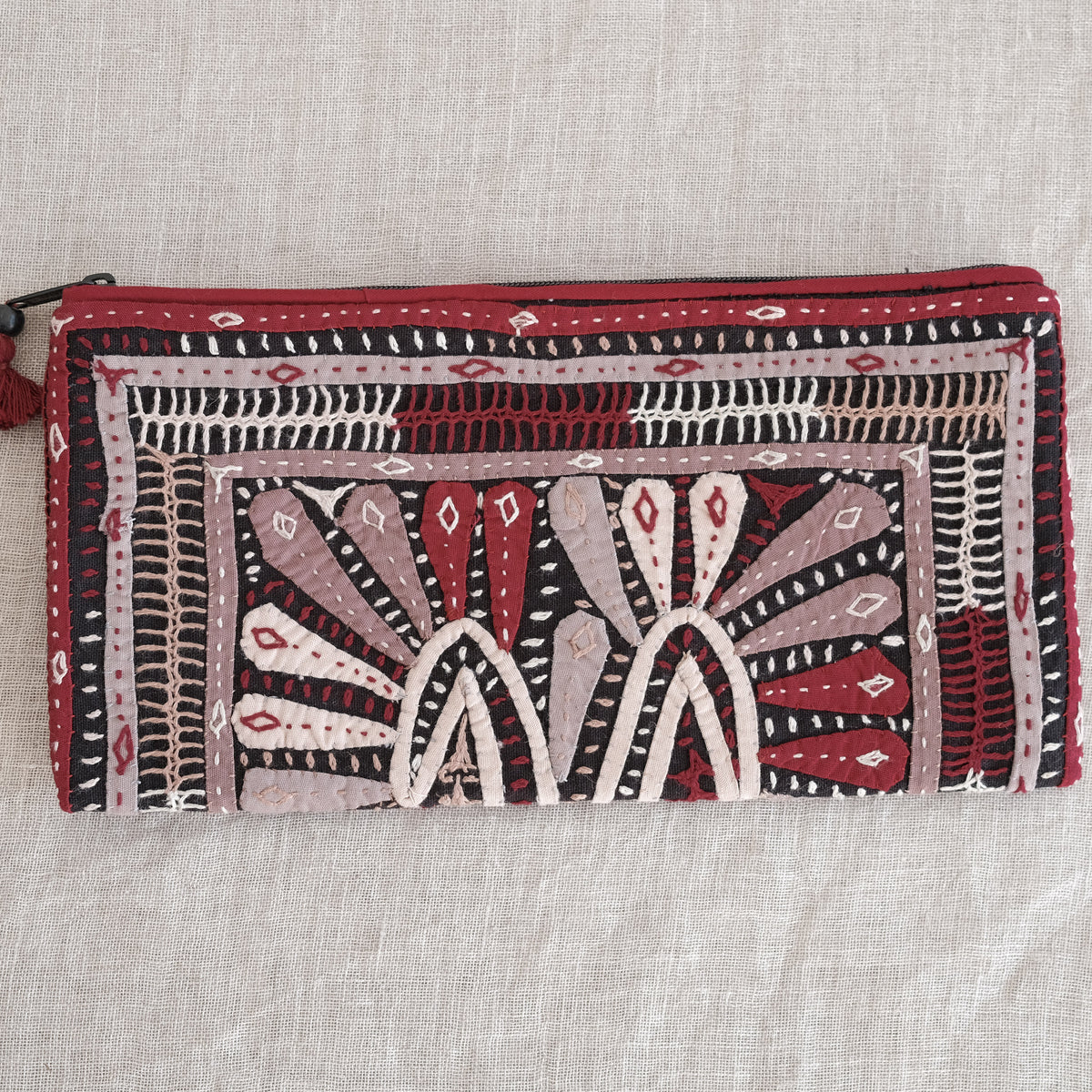 Kachchh Embroidery - Clutch - Dhebaria Rabari - Quiet Pride– MAIWA