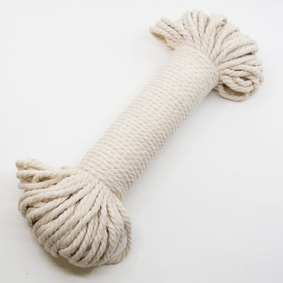 Recycled Cotton Rope - Natural 150 feet– MAIWA