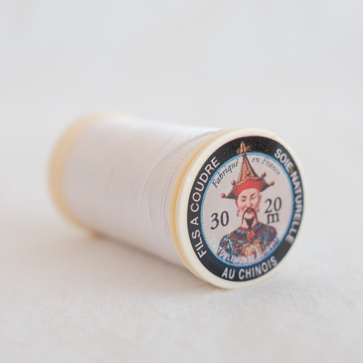 Silk Sewing Thread - Fil Au Chinois Perlé - White– MAIWA