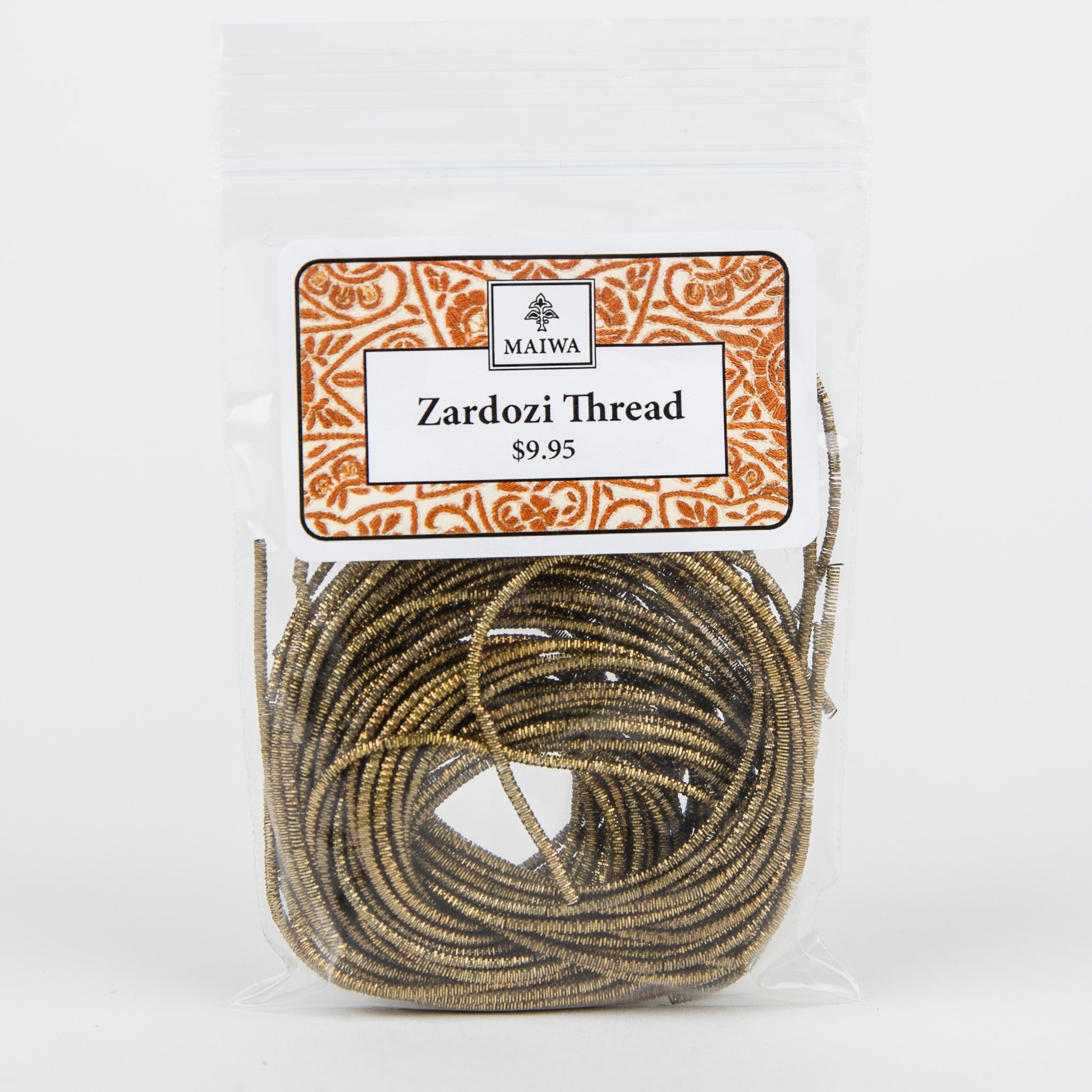 Zardozi Thread - Metallic Coil - Bronze Shimmer– MAIWA