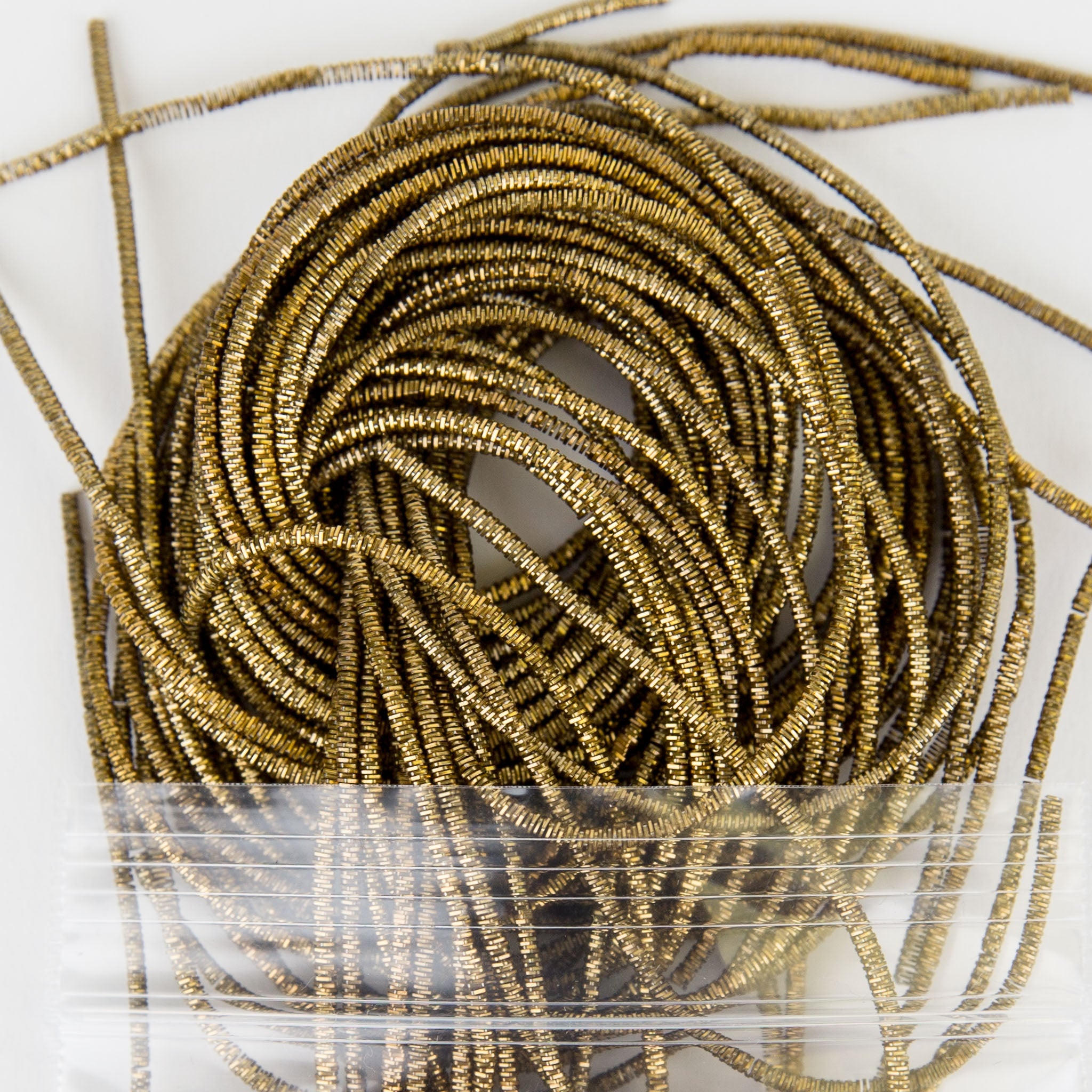 Zardozi Thread - Metallic Coil - Bronze Shimmer– MAIWA